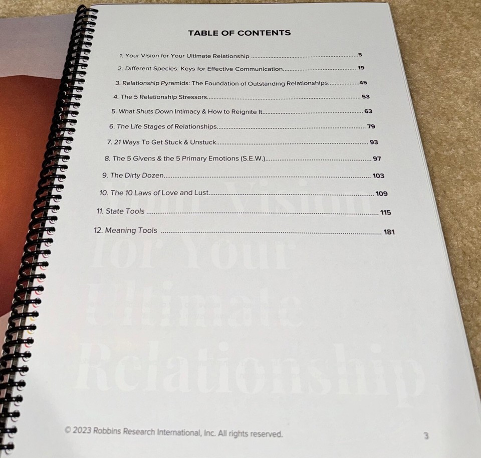 Tony Robbins Platinum Partnership - The Ultimate Relationship Program ...