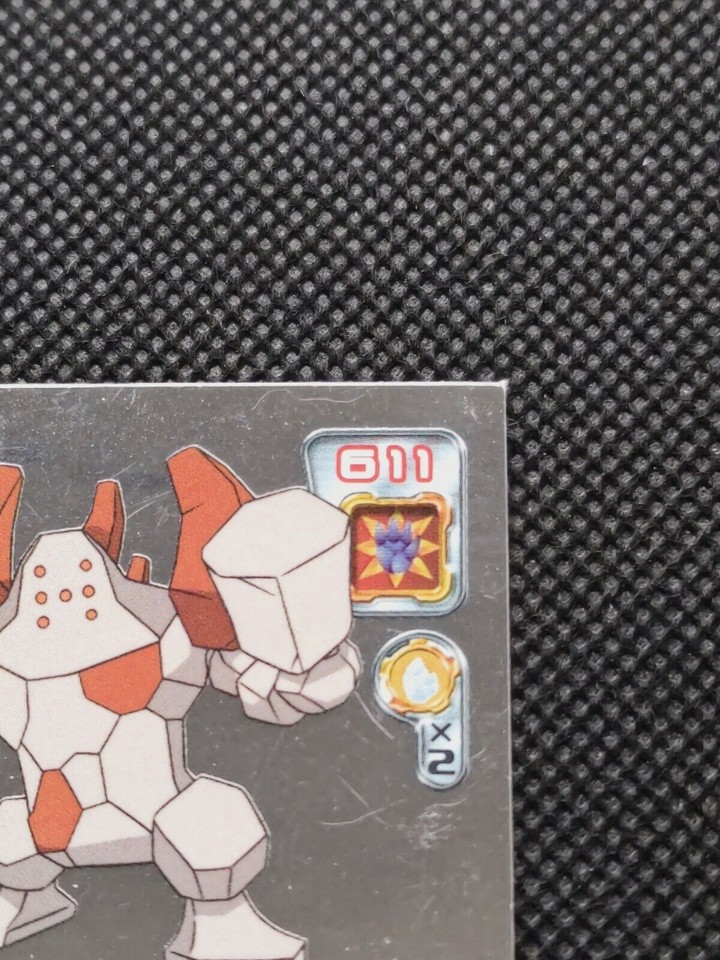 Regirock Pokemon Mini-Aufkleber Spiegel Holo Japanisch Nr. 864 Nintendo ...