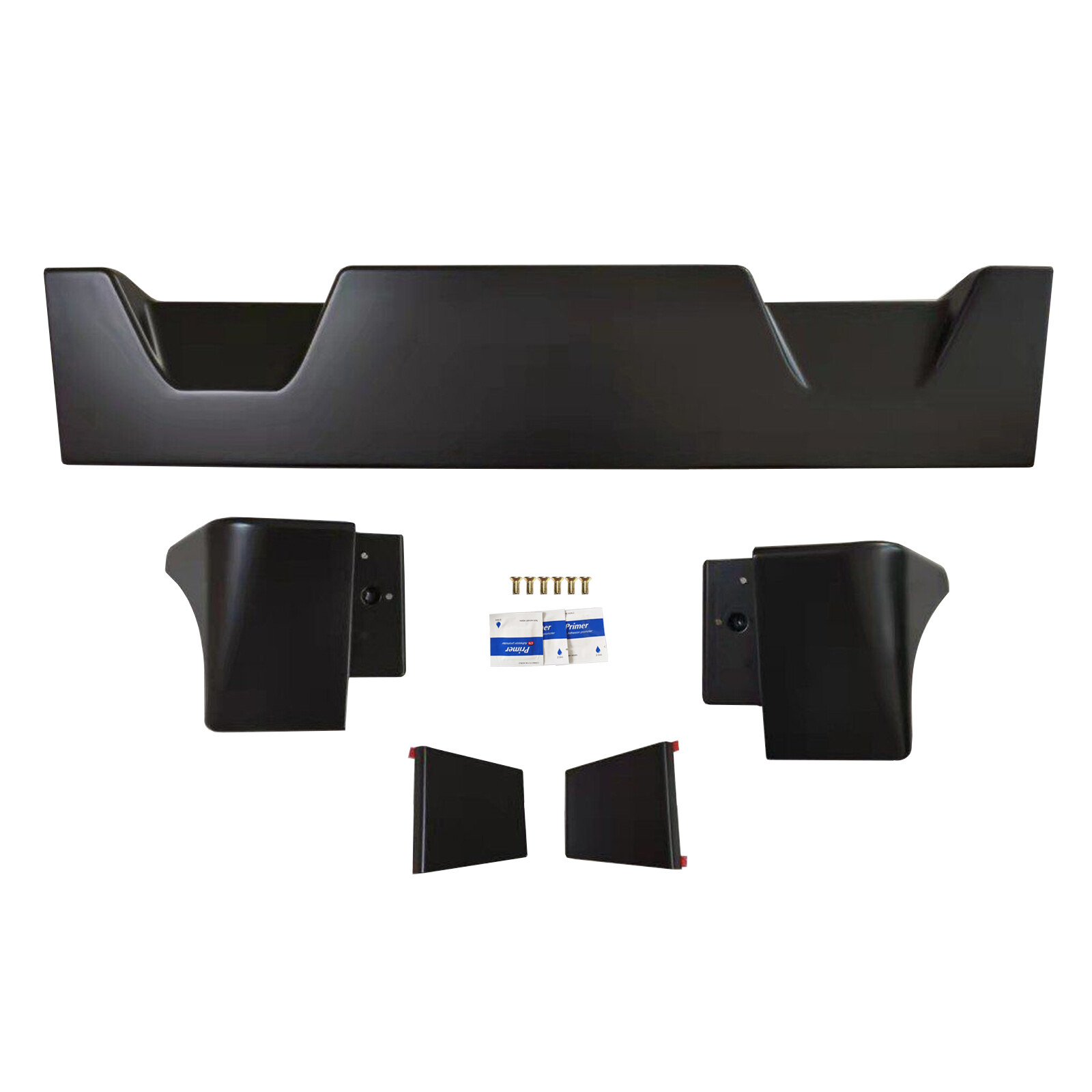 1PC Truck Cab Wing Spoiler Matte Black For 2014-2017 GMC Sierra 1500 | eBay