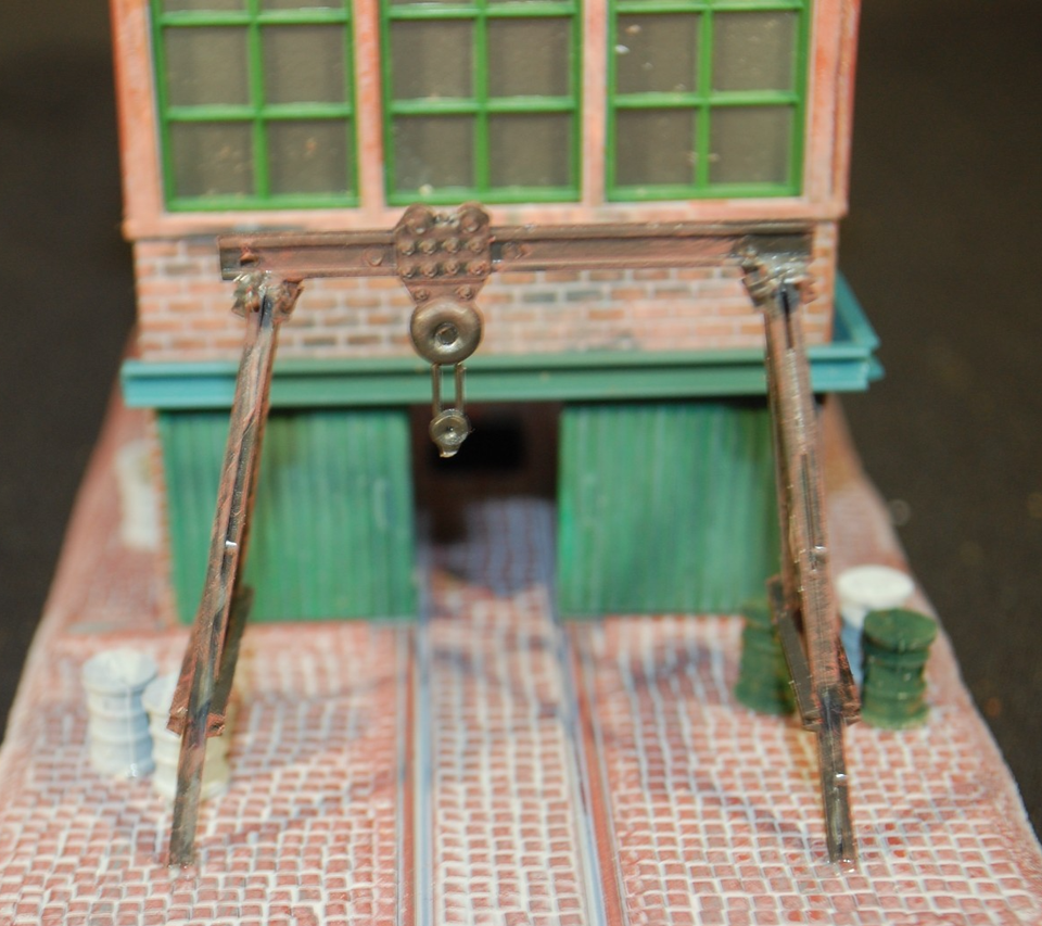 Repair Shop by AHM HO 1:87 Scale Built & Painted Structure | eBay