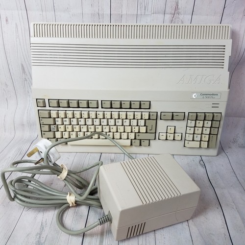 Commodore Amiga A500 Plus Vintage Computer Unit + power Supply *Not ...