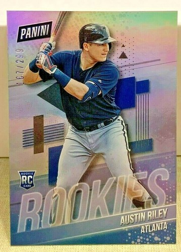 Austin Riley 2019 Panini The National RC Rookies #'d 167/299 - ATLANTA ...