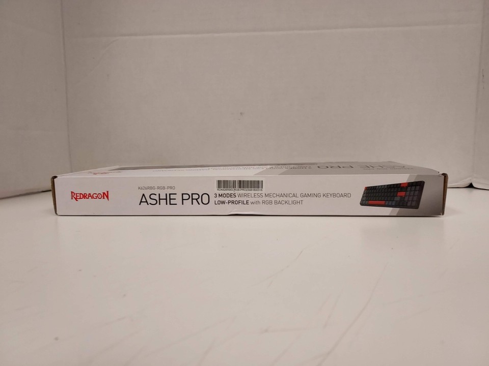 Redragon Ashe Pro K626 RGB Wireless Mechanical Gaming Keyboard - Brown ...