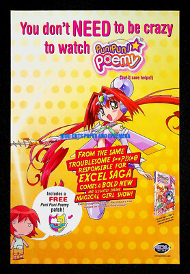 Puni Puni Poemy ADV Films 2004 Anime Trade Print Magazine Ad Poster ...