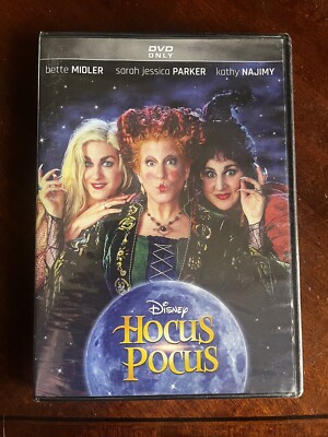 NEW Hocus Pocus (DVD) Halloween Disney - Bette Midler, Sarah Jessica ...