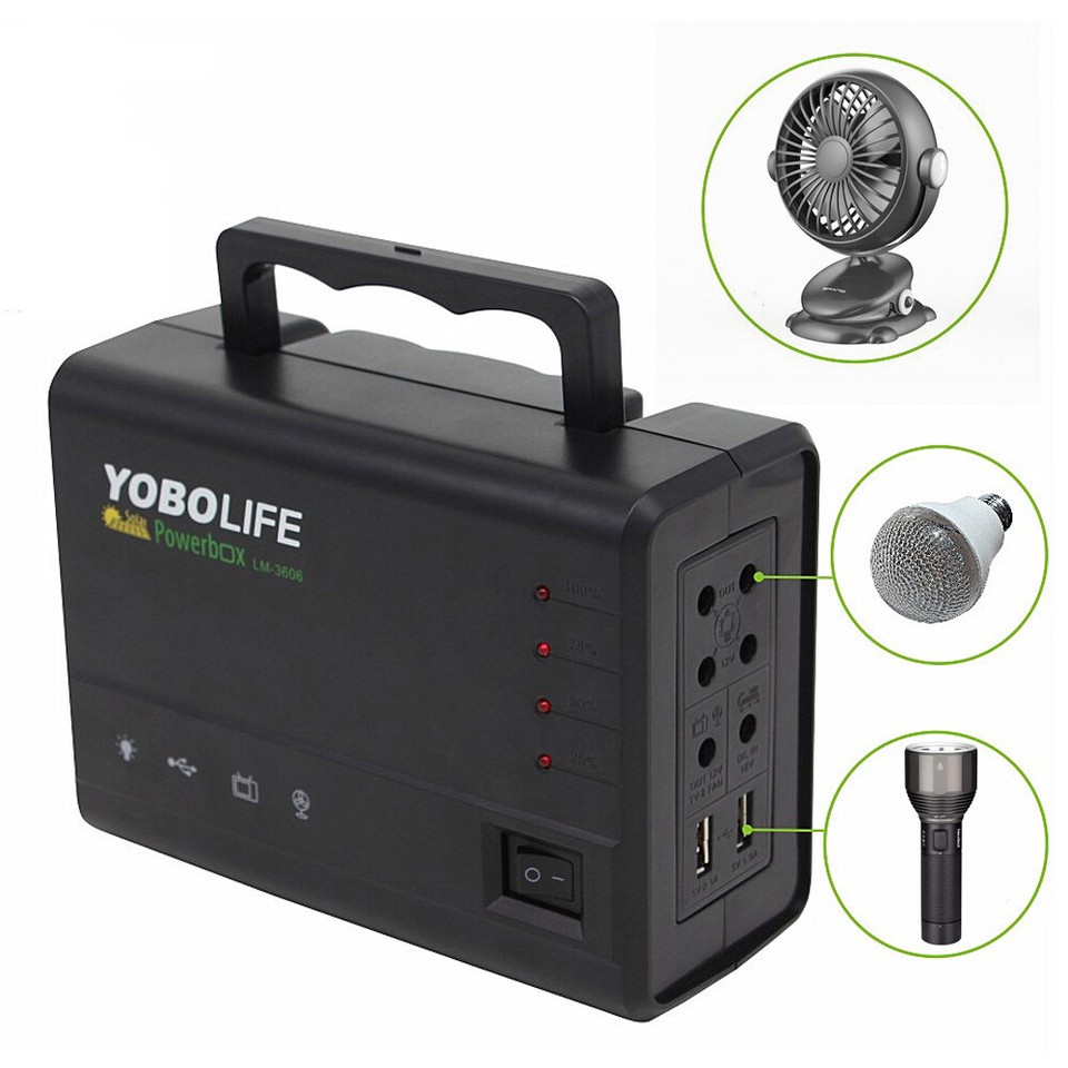 Portable Solar Generator with Solar Panel,Small Basic Portable ...