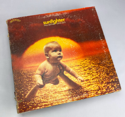 PAUL KANTNER GRACE SLICK Sunfighter Album Vinyl LP Grunt FTR-1002 ‎w ...