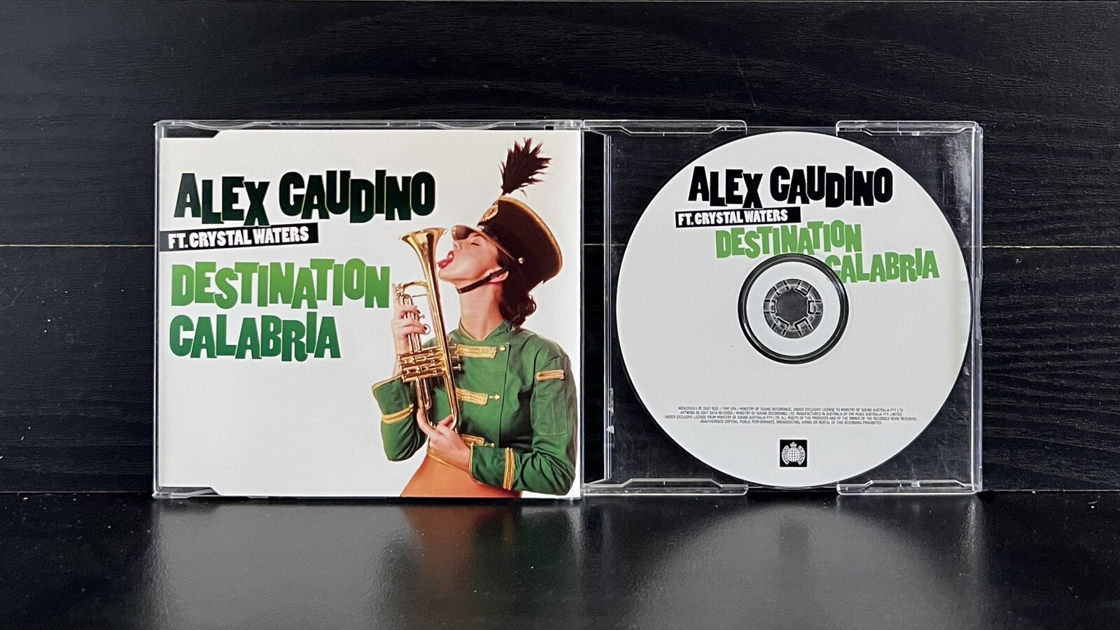 Alex Gaudino ft Crystal Waters - Destination Calabria 5 Track CD Single ...