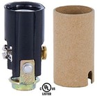 Candelabra Base Keyless Phenolic Socket, 1-1/2 Inch High, 1/8 IP Female ...