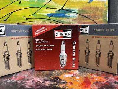 12X Champion 470 Copper Plus Spark Plug RE14MCC5 ~~~ 3 Boxes With 4 ...