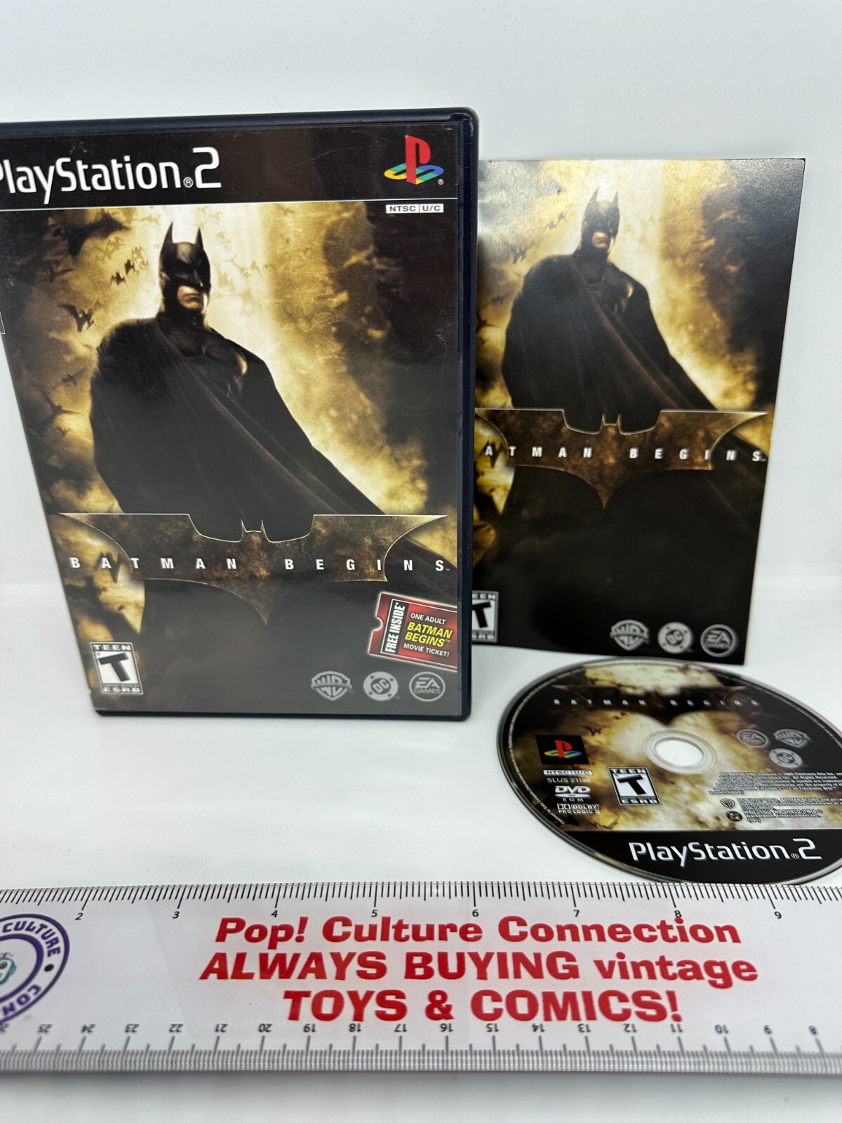 2005 Playstation PS2 DC Comics Batman Begins Game Complete Inv-1013 | eBay