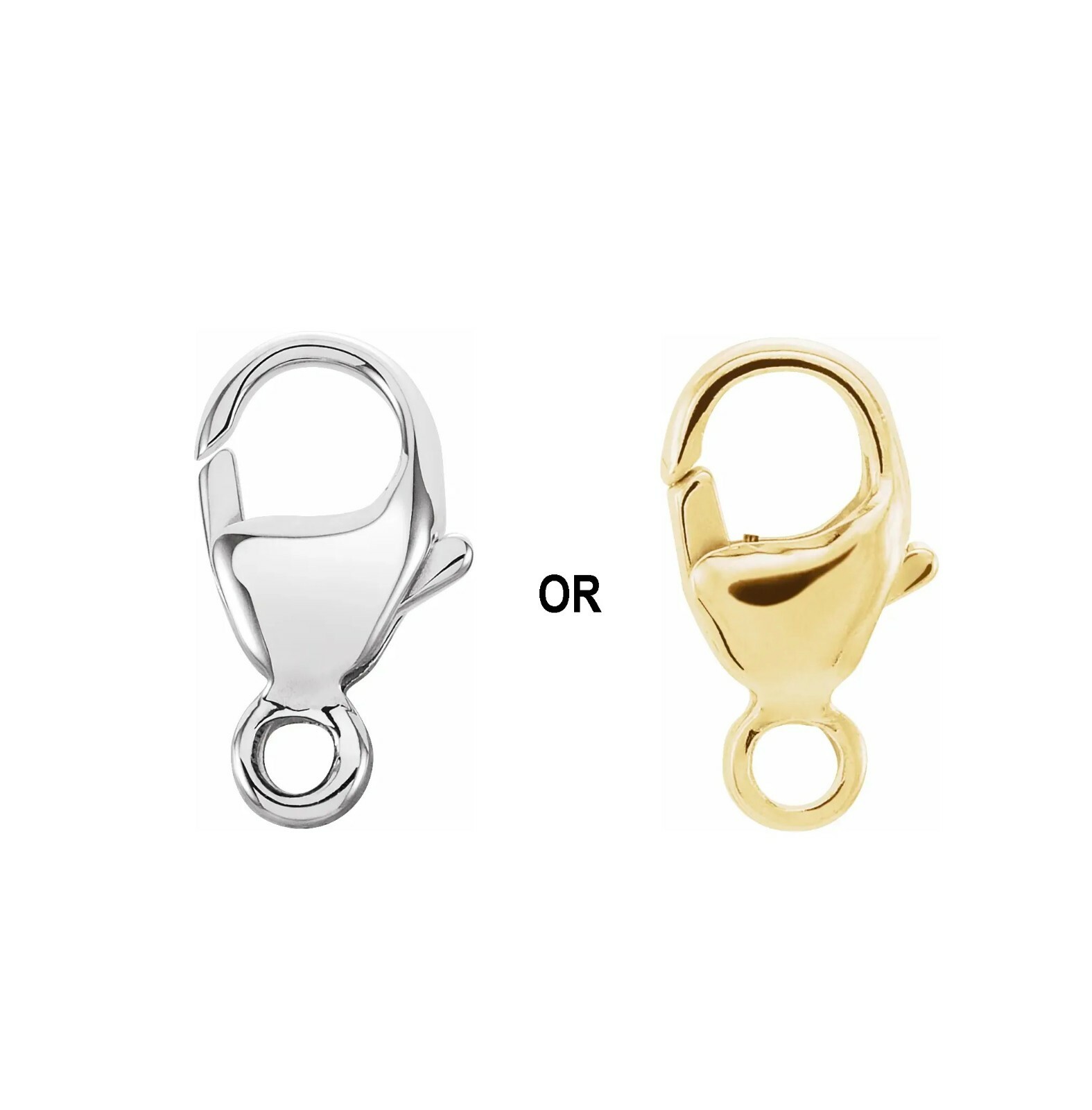 14K Gold or Silver Pearl Bead Strand Kit-Clasp,Cable Thimble,Crimp,Tube ...