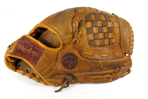 Rawlings PG26 Greg Luzinski 12" Leather Baseball Glove Mitt Basket Web For RHT | eBay