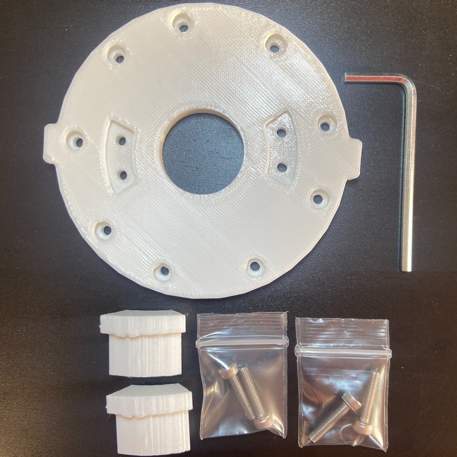 3D Printed 12ft Giant-Sized Skeleton Replacement Arm + Head Bracket Kit ...