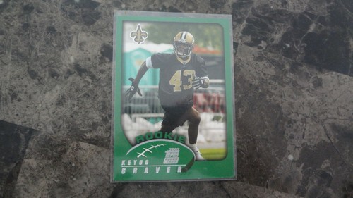 2002 TOPPS # 377 KEYUO CRAVER FOOTBALL CARD | eBay