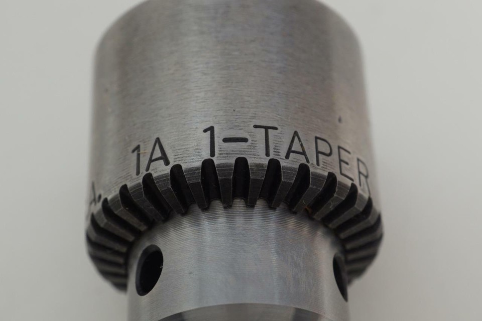 New Original USA MADE Jacobs 1/4" Plain Bearing Drill Chuck 1JT Mount ...