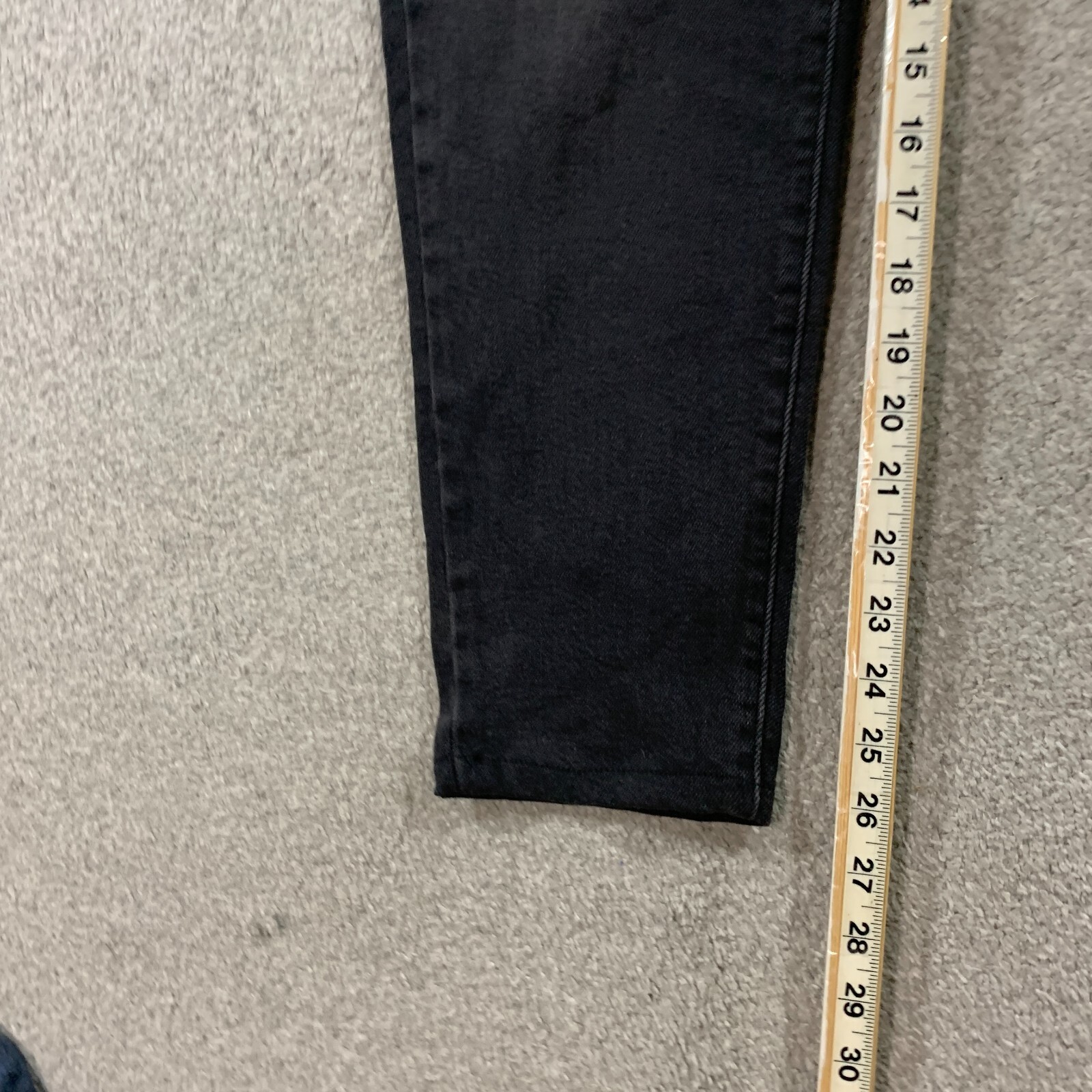 LEVI'S 721 Jeans Womens (26 Inch Waist) (29 Inch Leg) Skinny Fit Grey ...