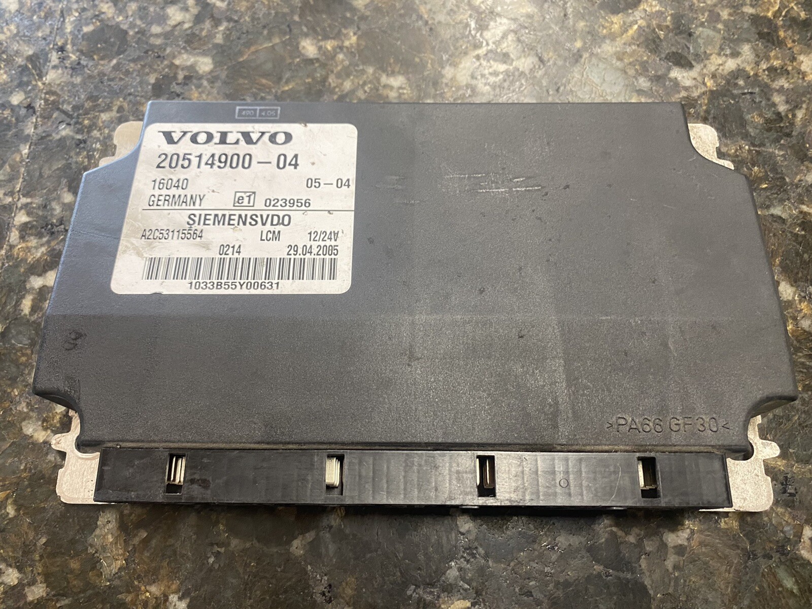 2002 Volvo VNL Light LCM Module 20514900-04 Assembly 03-143 No Reserve ...