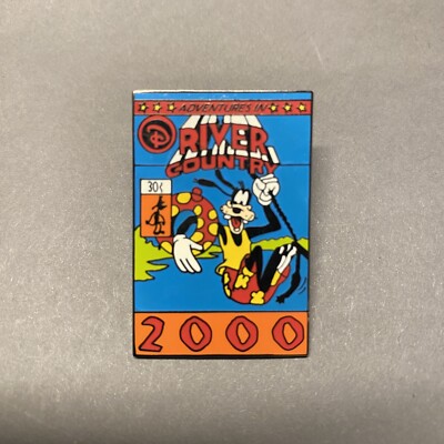 Walt Disney World River Country Goofy Comic Book Cover Year 2000 Pin | eBay