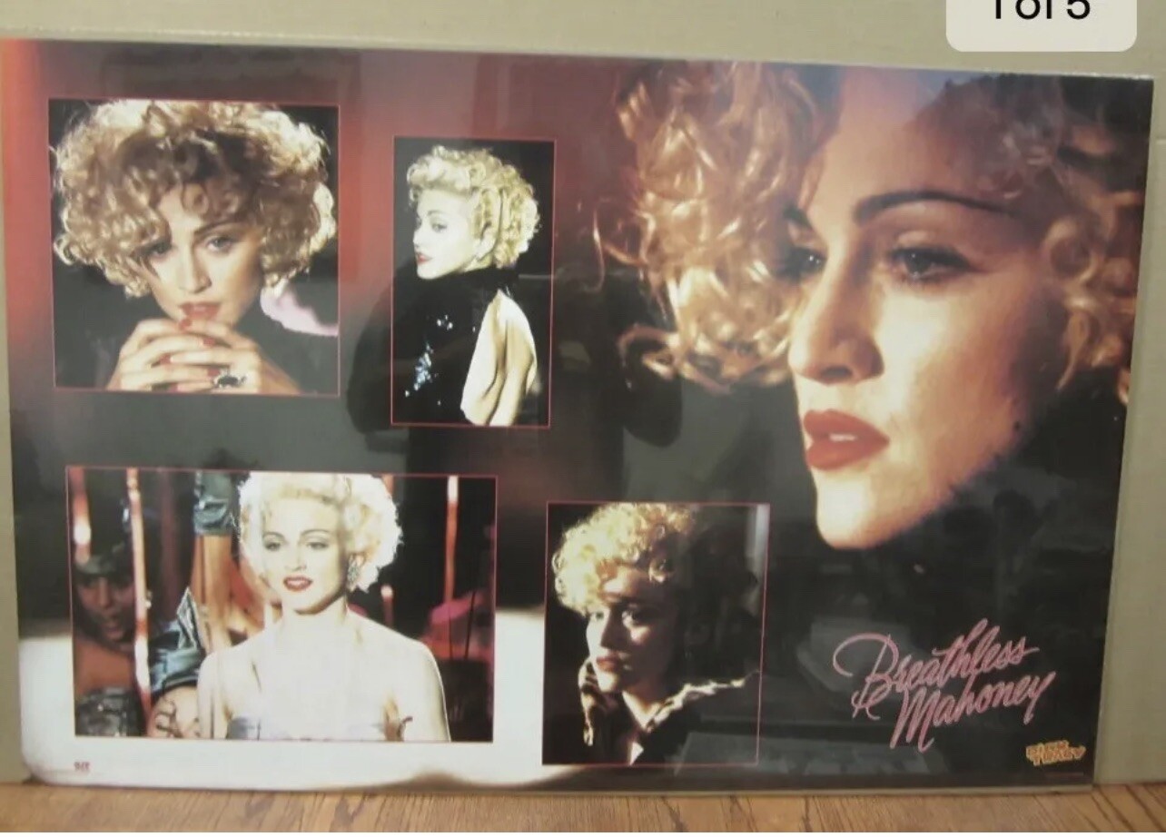 Breathless Mahoney Poster #1685 35X23 MADONNA 3 | eBay