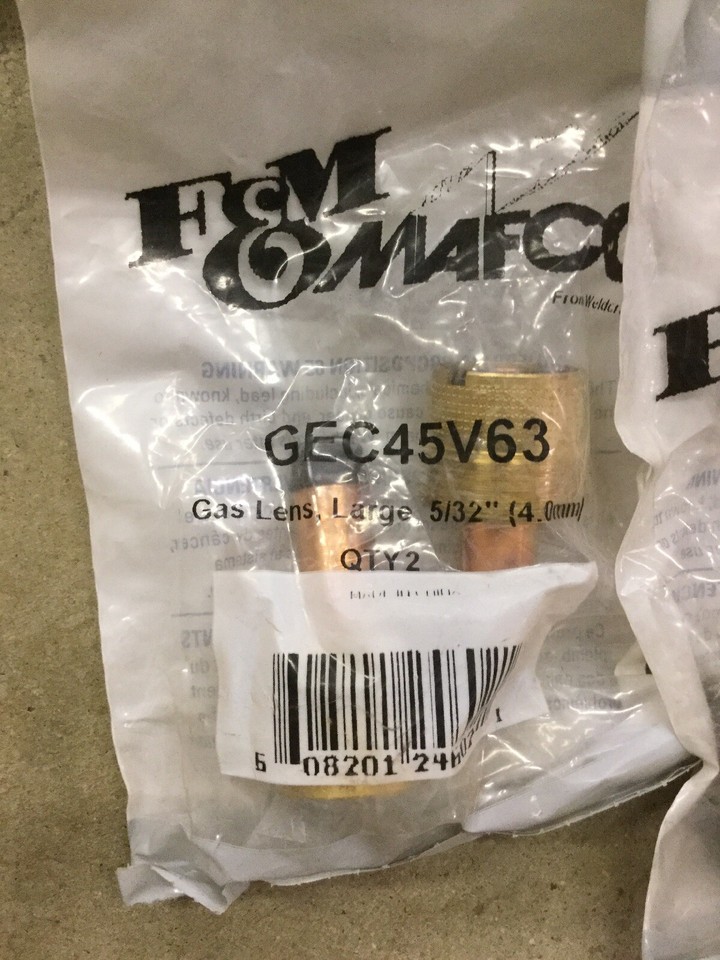 26 45V63 Gas Lenses Large,Copper / Brass,5/32 In | eBay