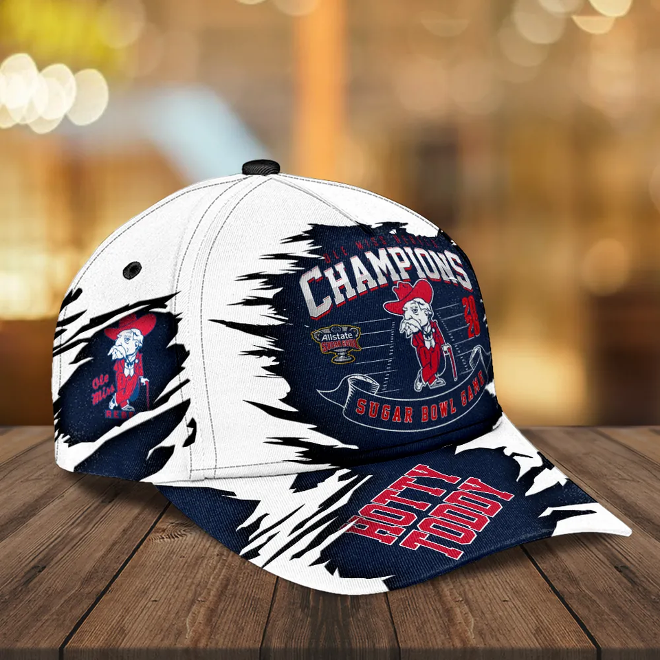 Ole Miss Rebels Football Sugar Bowl Champions Classic Cap – 14333 | eBay
