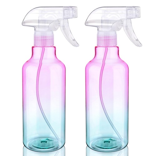 Plastic Spray Bottle 16.9oz Empty Spray Bottles Refillable Container ...