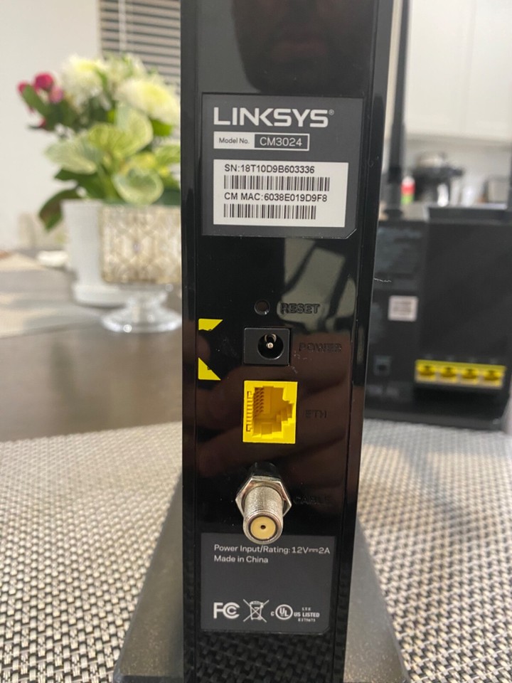 Linksys CM3024 Cable Modem Docsis 3.0 | eBay