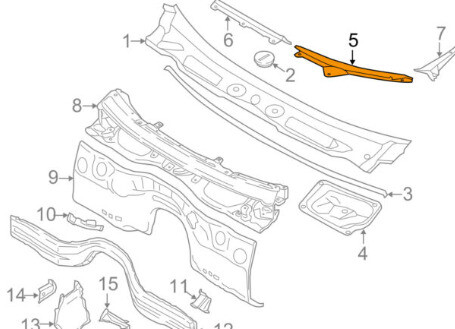 OEM BMW X1 E84 LEFT APRON COVER 51712993489 2993489 GENUINE | eBay