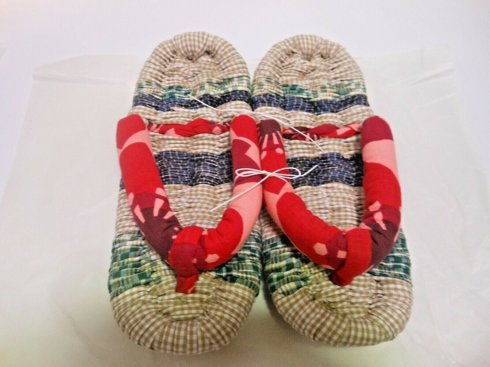 Slippers Sandals Hand made in Japan cloth Slippers New for Hygienically ...