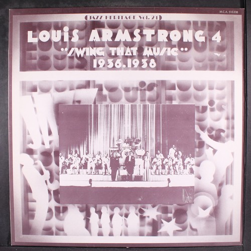LOUIS ARMSTRONG: vol. 4 : "swing that music" 1936 - 1938 MCA 12" LP 33 ...