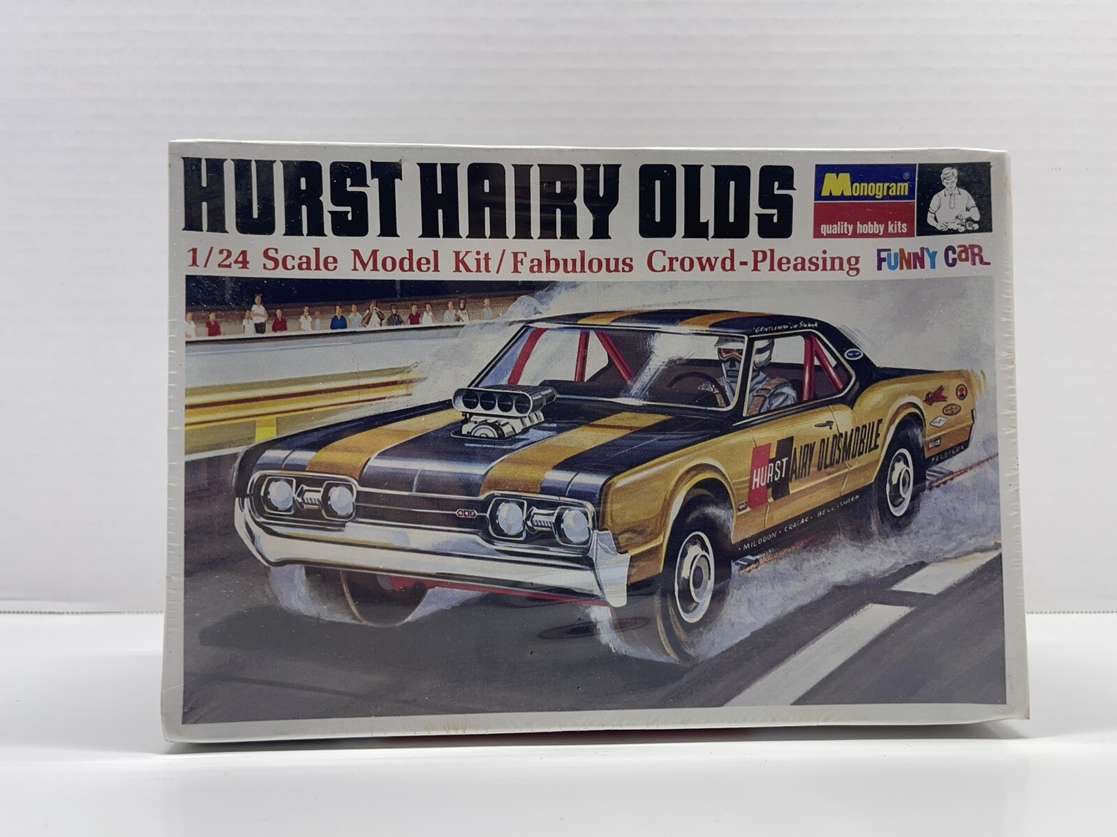 Monogram 1967 Hurst Hairy Olds 442 Funny Car 1/24 Scale #PC175 Model ...