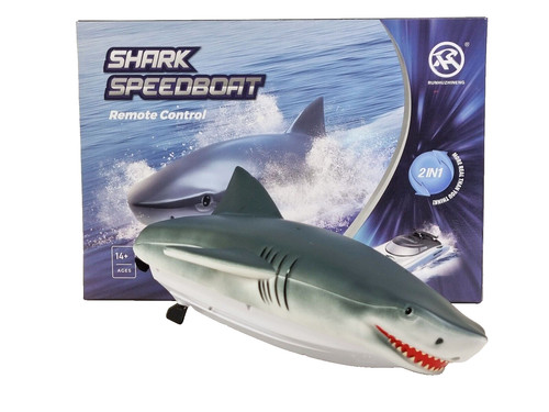 RC Shark Speed Boat Schnellboot Wasserspielzeug Schwimmen Elektrisch ...