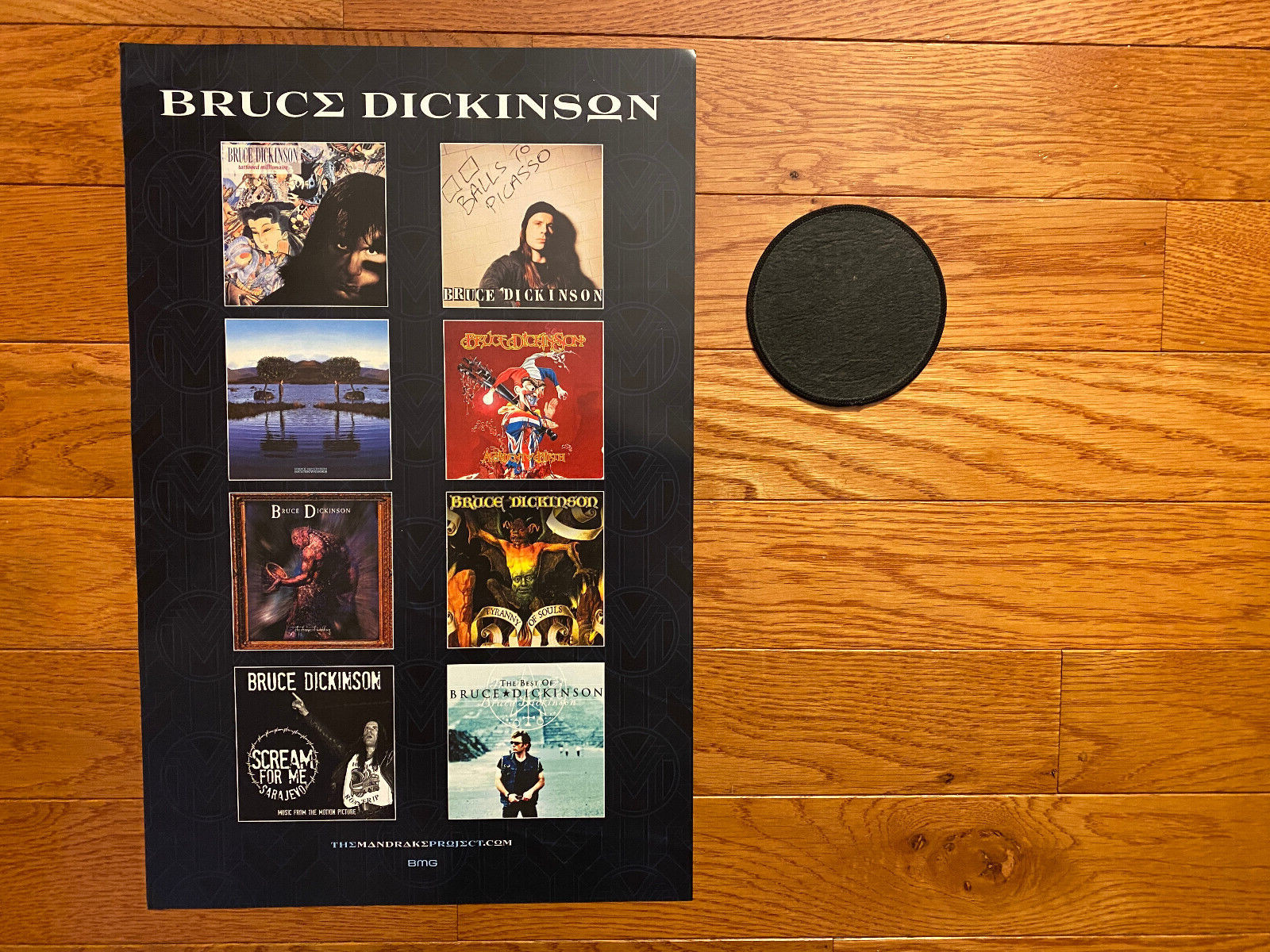 Bruce Dickinson The Mandrake Project 2024 | Grelly USA