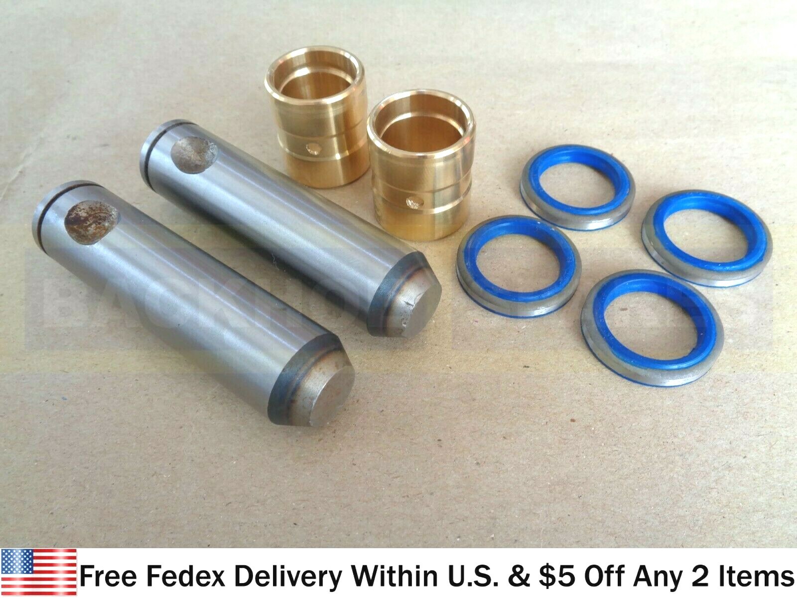 JCB PARTS - STEERING ASSY. PINS, BUSHES & SEALS (811/70012 808/00253 ...