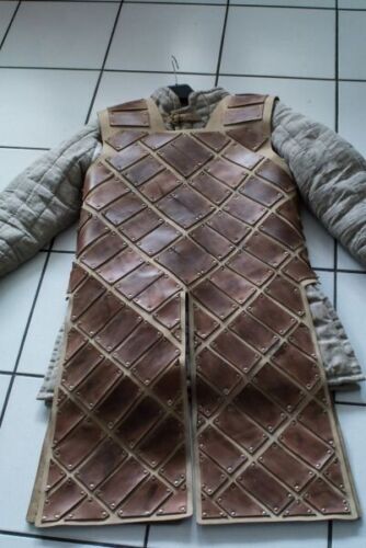 Leather Chest Armor Medieval scale armor brigandine cosplay costume ...
