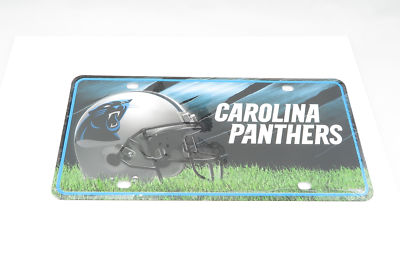 Carolina Panthers NFL Football Aluminum Metal Car License Plate Sign ...