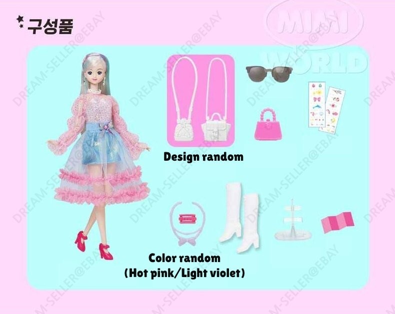 Mimi World! New Face_Lovely Mimi Korean Barbie Ball Joint Doll Toy | eBay