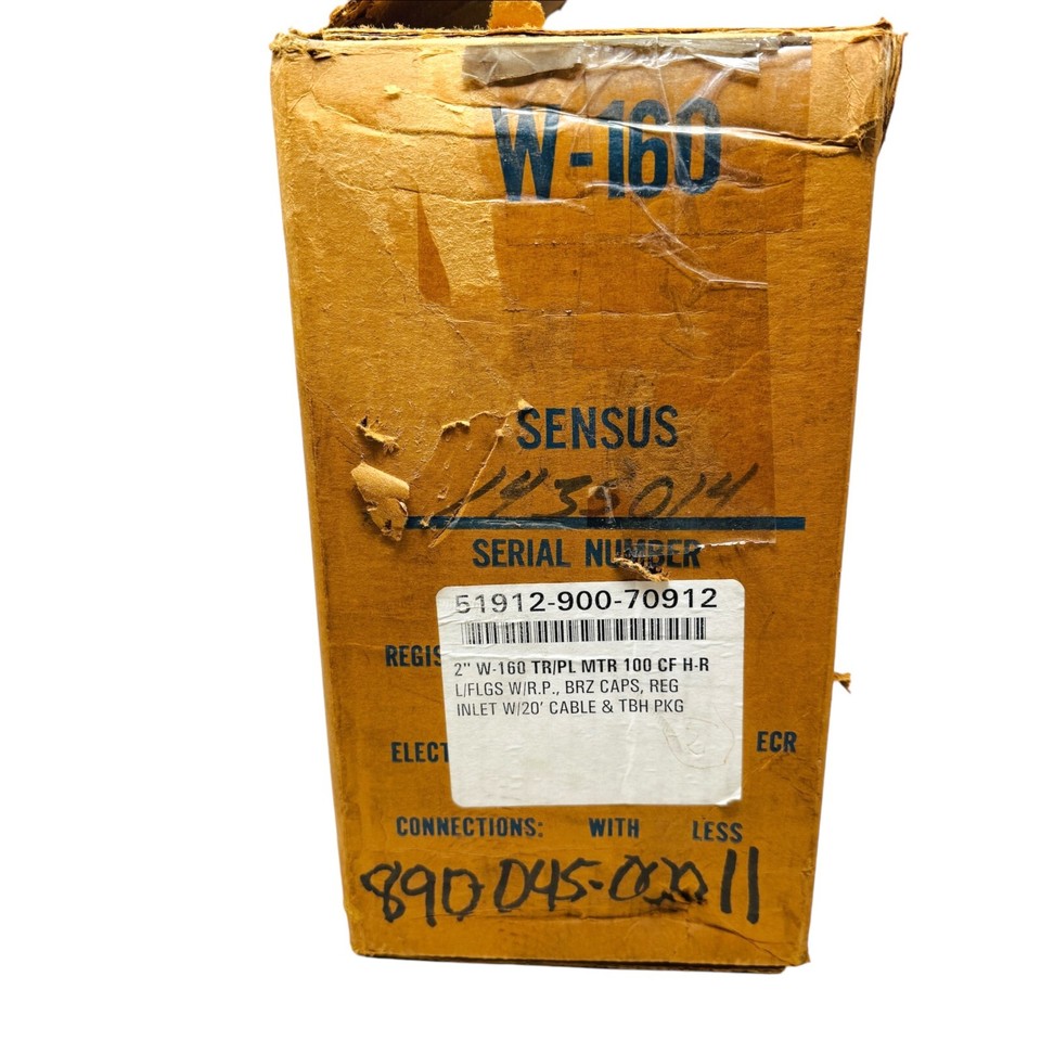 Sensus 2" W-160 Bronze Turbo Water Meter AWWA Class II TR LP 51912-001 ...