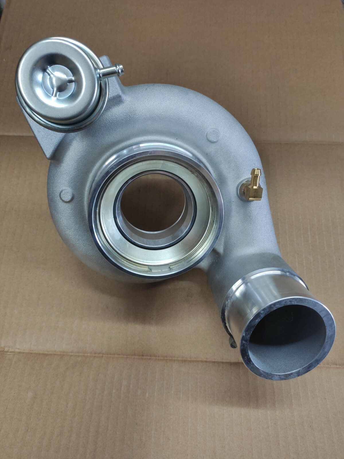 Compressor Housing Fit for Holset HY35W with Actuator | Silver ...