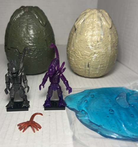 Mega Construx Alien Xenomorph Figures, Facehugger & Egg Lot *SHIPS NOW ...