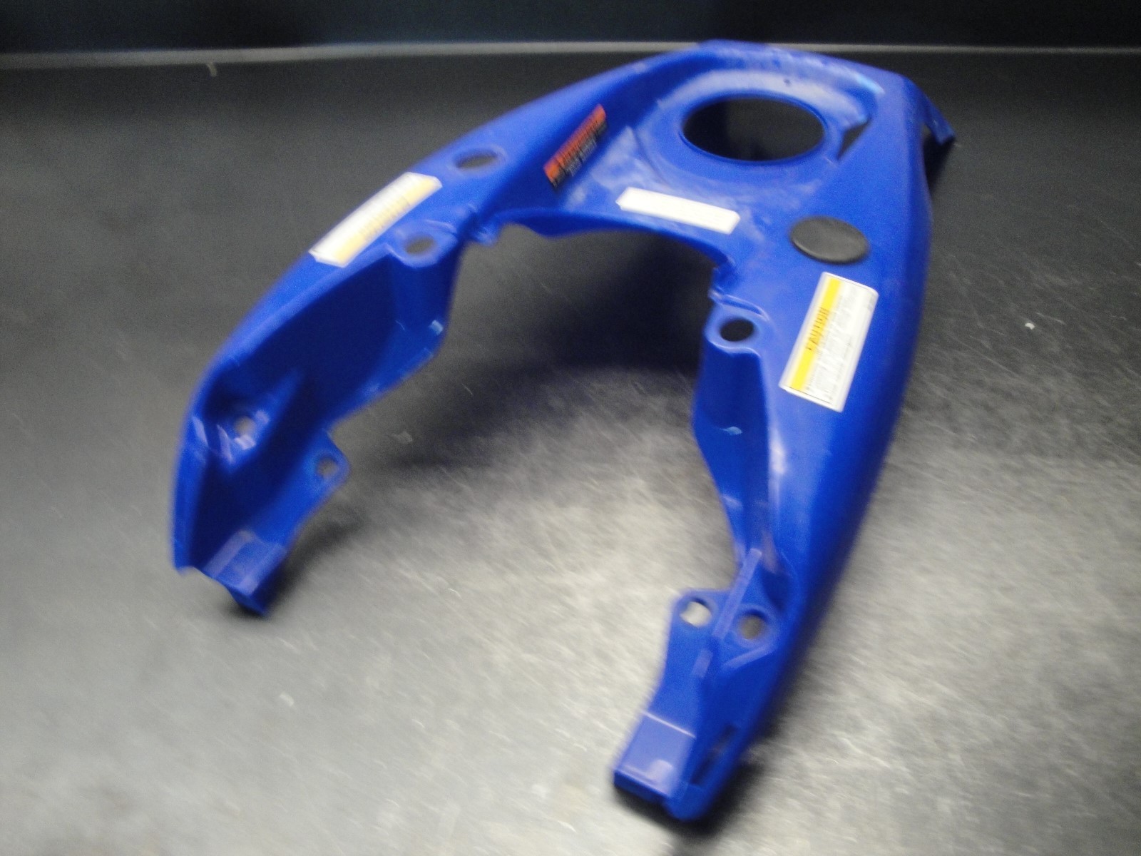 2007 07 YAMAHA PHAZER 500 MT-X SNOWMOBILE BODY BLUE FRONT GAUGE MOUNT ...