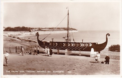 The Viking Ship, "Hugin", Pegwell Bay, RAMSGATE, Kent RP | eBay UK