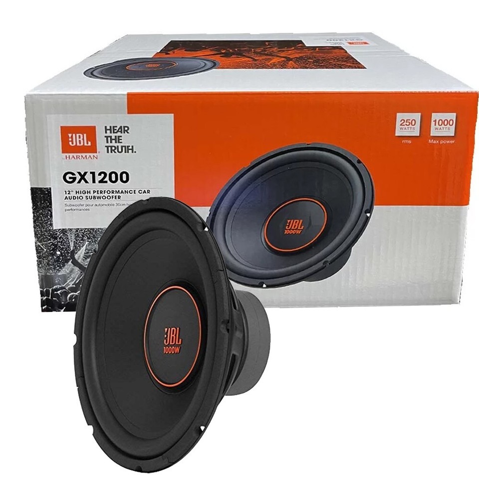 JBL front/Rear Car /truck speakers 6.56" & 6"x9" w/ 12" 1000 Watt 4ohm ...