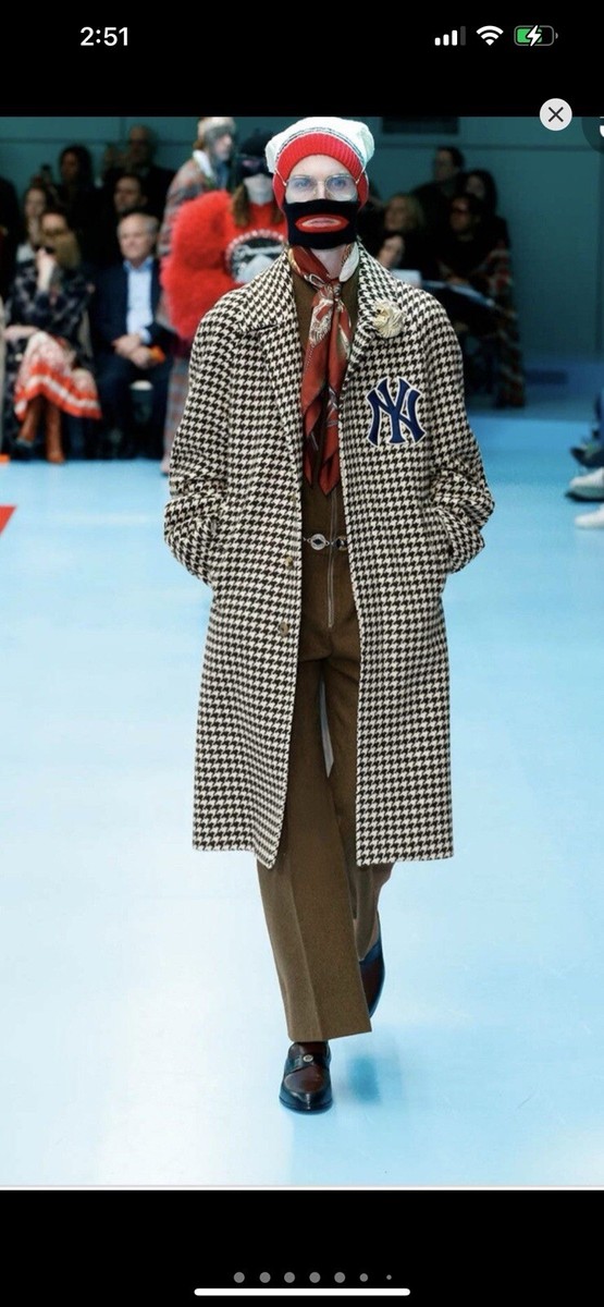 Gucci Mens NY Yankees Overcoat 50/L. $5500 | eBay Gucci Mens NY Yankees Overcoat 50/L. $5500 | eBay
