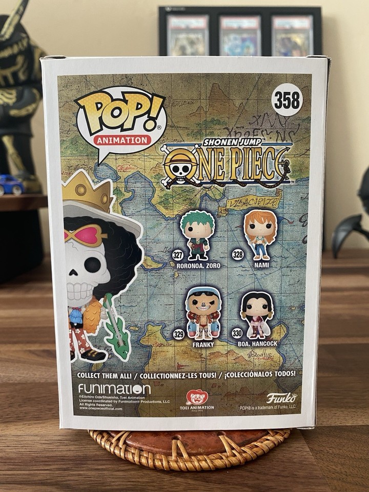 Funko Pop One Piece Brook NYCC 358 Hot Topic Barcode | eBay