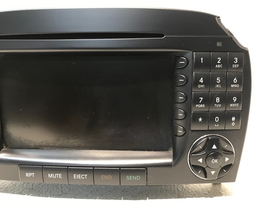 05-08 Mercedes R230 SL SL500 Command Head Unit Radio Navigation CD OEM ...