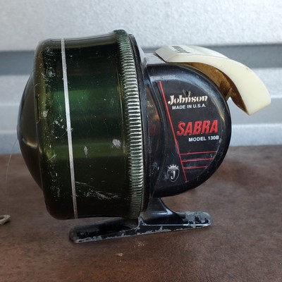 Vintage Johnson Sabra Model 130B Fishing Reel Made in USA. | eBay