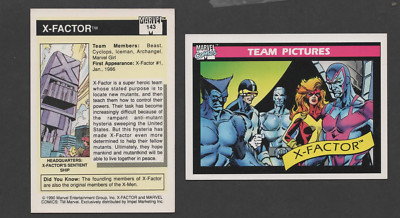 1990 Marvel Universe Series 1 #143 X-Factor Trading Card NEW ...