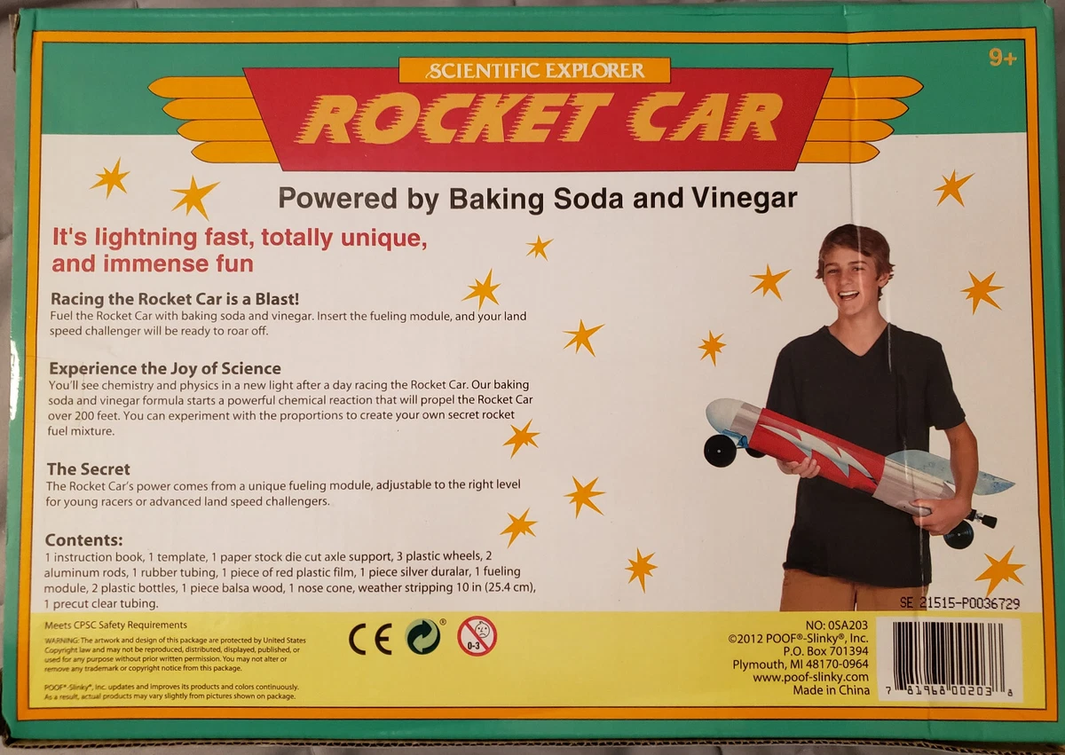 Baking Soda And Vinegar Rocket Car
